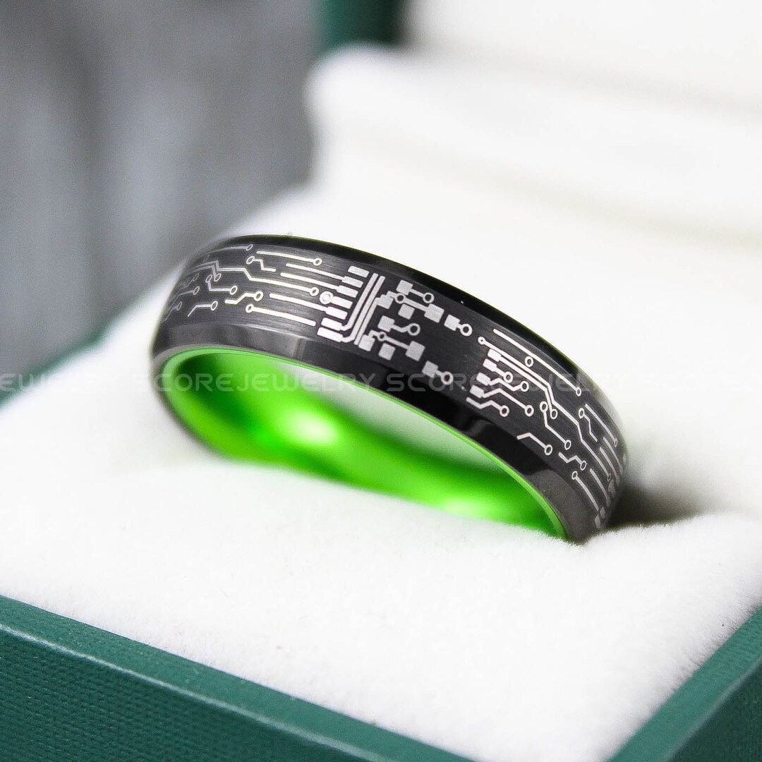 Circuit Board Ring, Engineer Ring, Science Ring, Physics Ring, Teacher ...