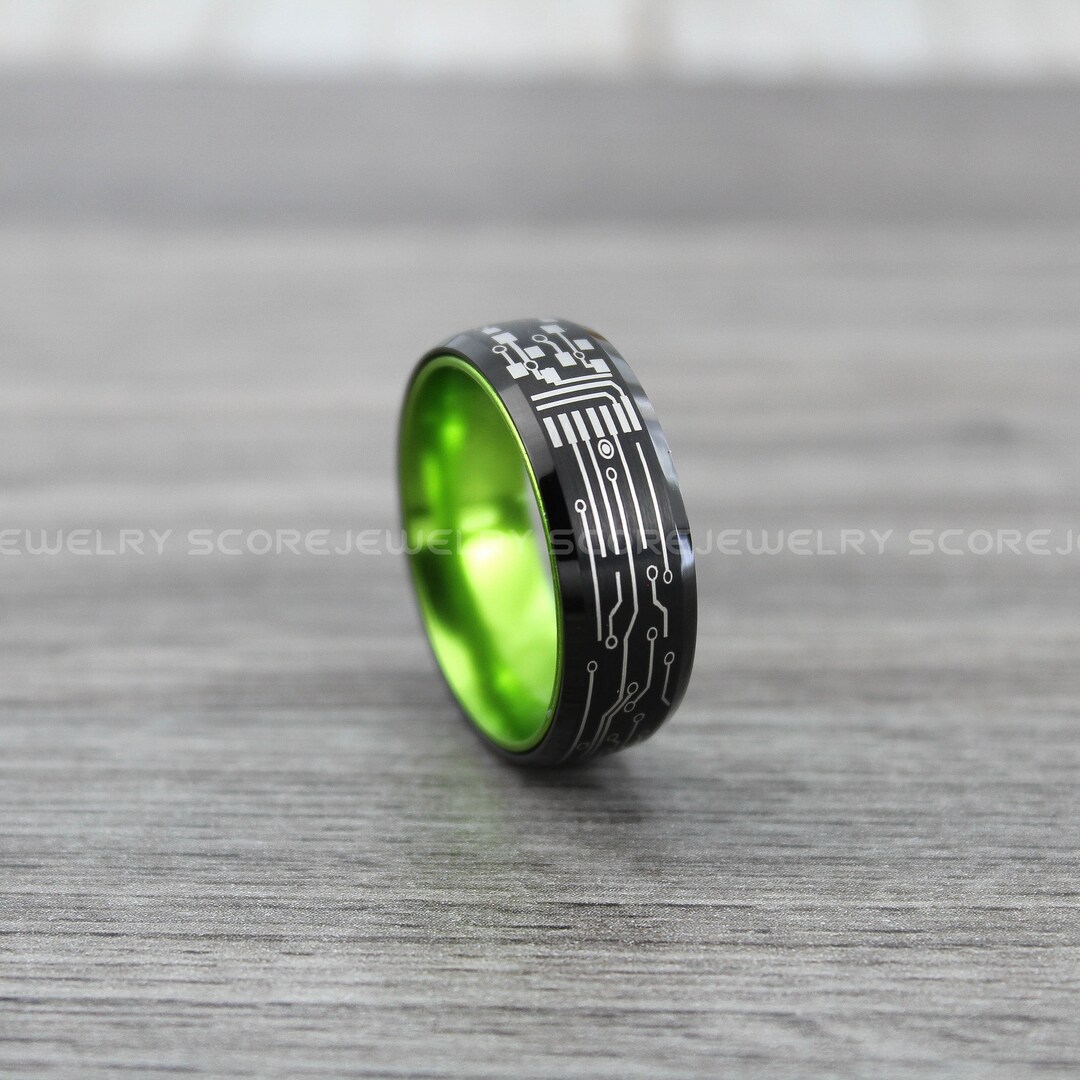 Circuit Board Ring, Engineer Ring, Science Ring, Physics Ring, Teacher ...