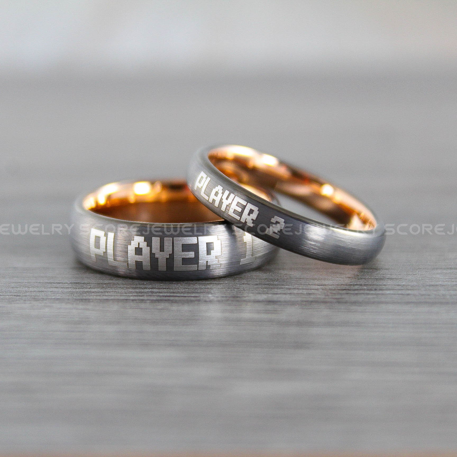 Gamer Wedding Rings