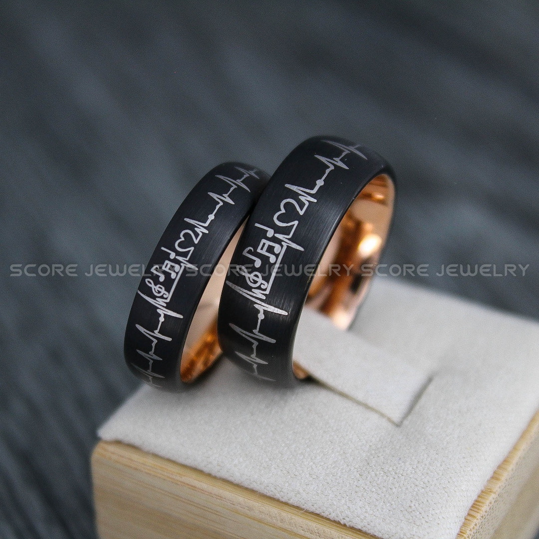 Music, Ring, Music Notes Ring, Music Wedding Ring, Piano Ring, Guitar ...