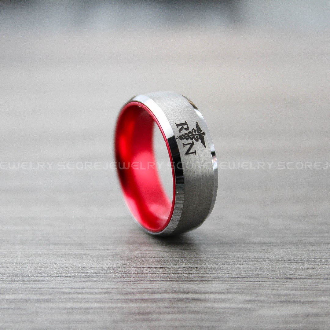 Nurse Ring, RN Ring, Medical Ring, Registered Nurse Ring, Nurse Jewelry ...