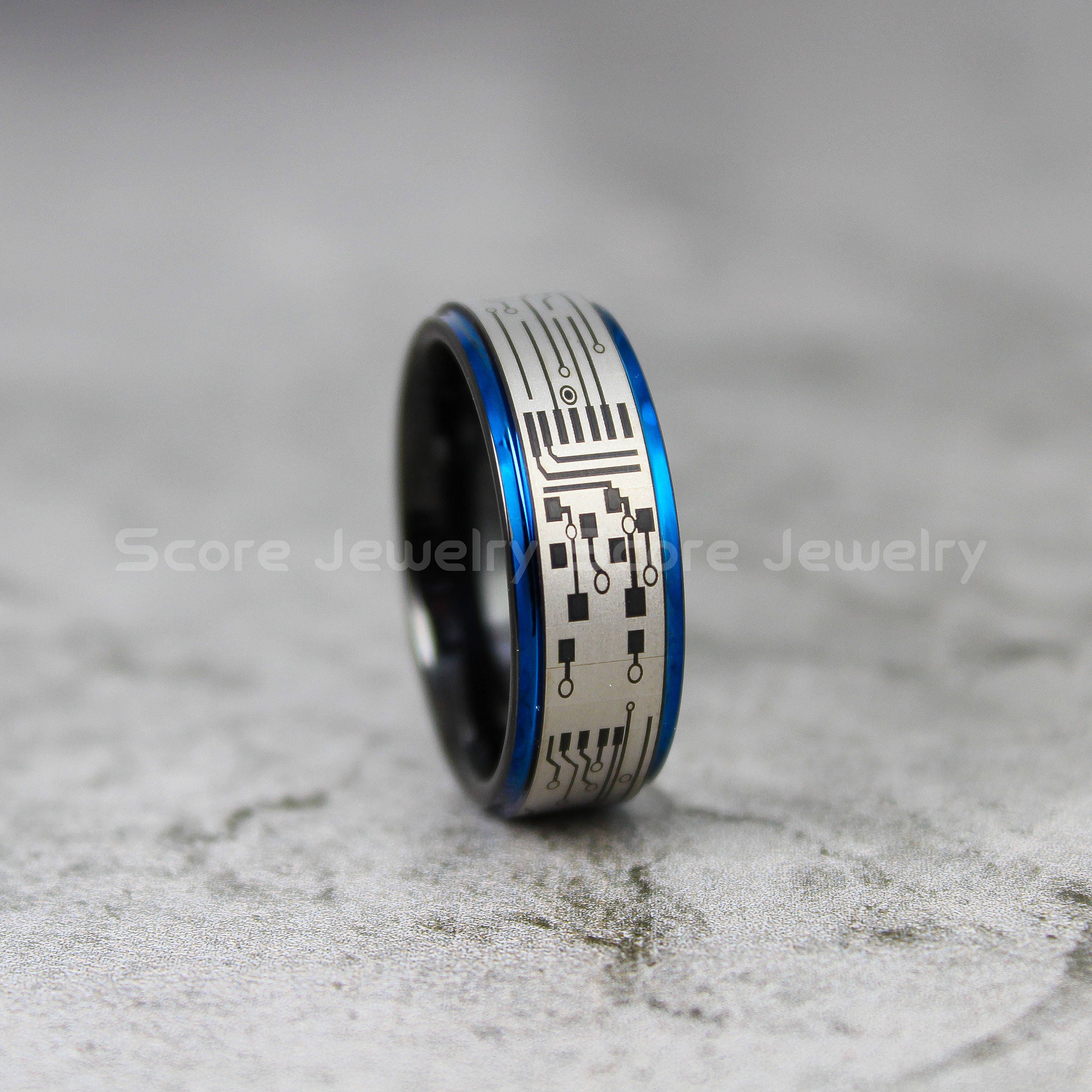 Circuit Board Ring Engineer Ring Science Ring Physics Ring - Etsy Canada