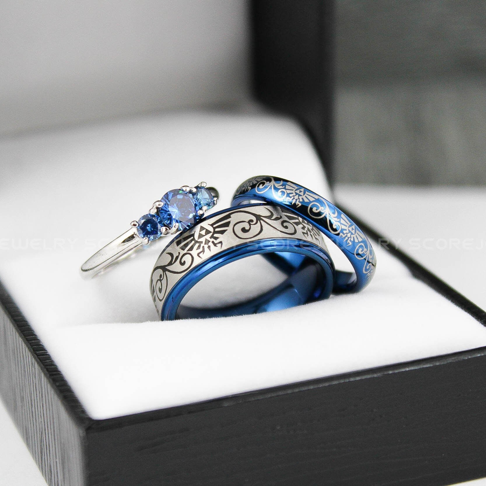 Gamer Wedding Rings