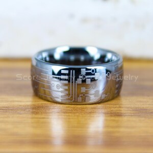 Circuit Board Ring, Engineer Ring, Science Ring, Physics Ring, Teacher ...