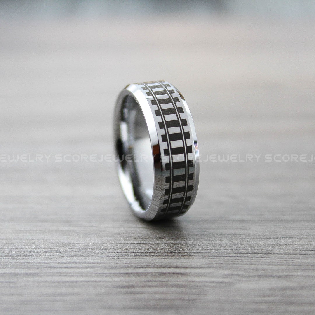 Railroad Ring, Railway Tracks Ring, Train Tracks Ring, Train Tracks ...