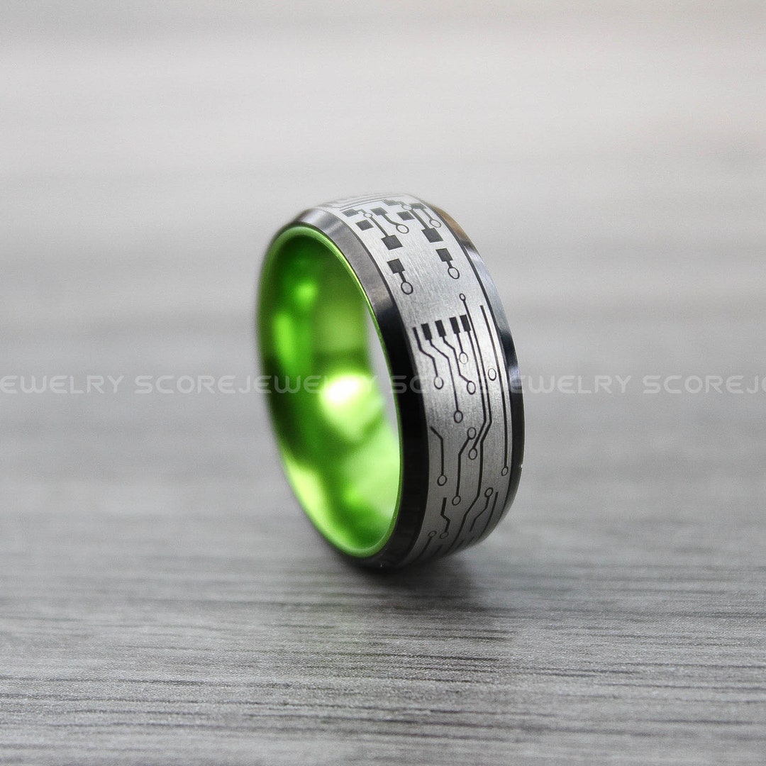 Circuit Board Ring, Engineer Ring, Science Ring, Physics Ring, Teacher ...