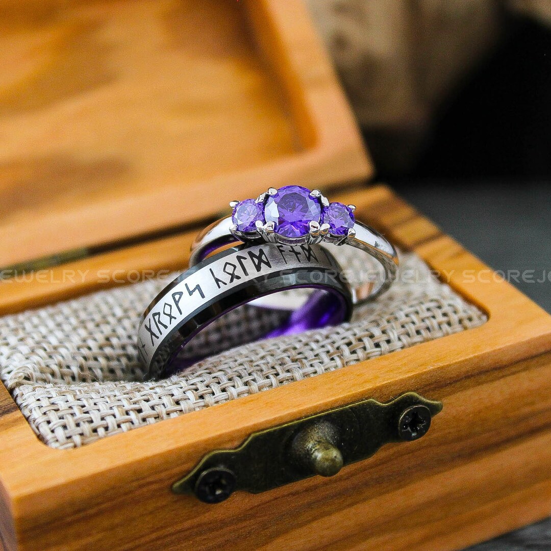 Viking Ring, Viking Runes Ring, Runes Jewelry, Viking Ring, Nordic ...