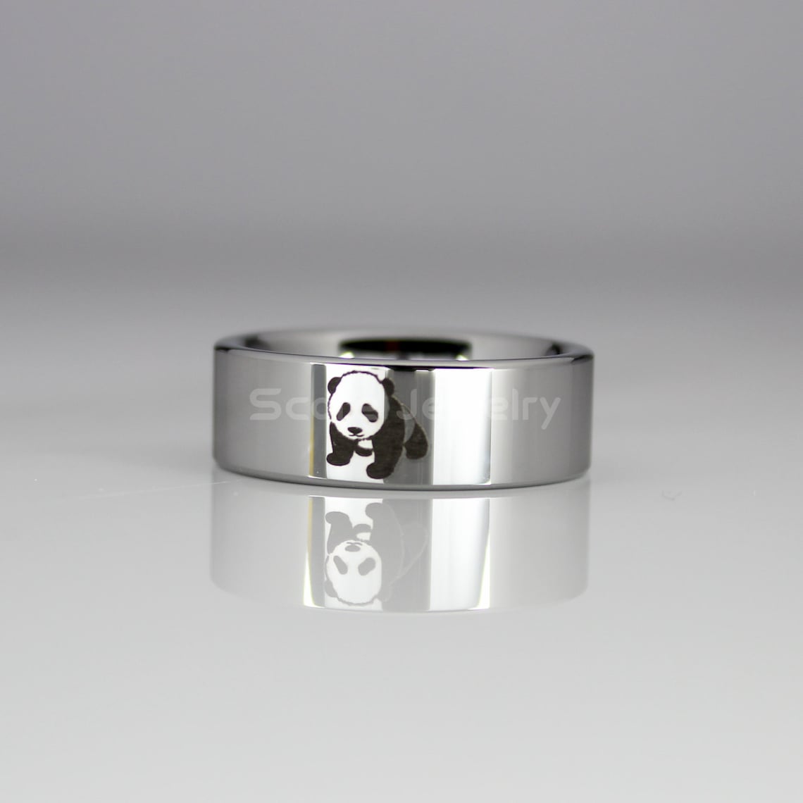 Panda Ring Panda Bear Ring Giant Panda Ring Panda Jewelry | Etsy