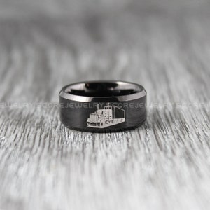 Truck Ring, Truck Driver Ring, Trucker Ring, Trucker Life Ring, Truck ...