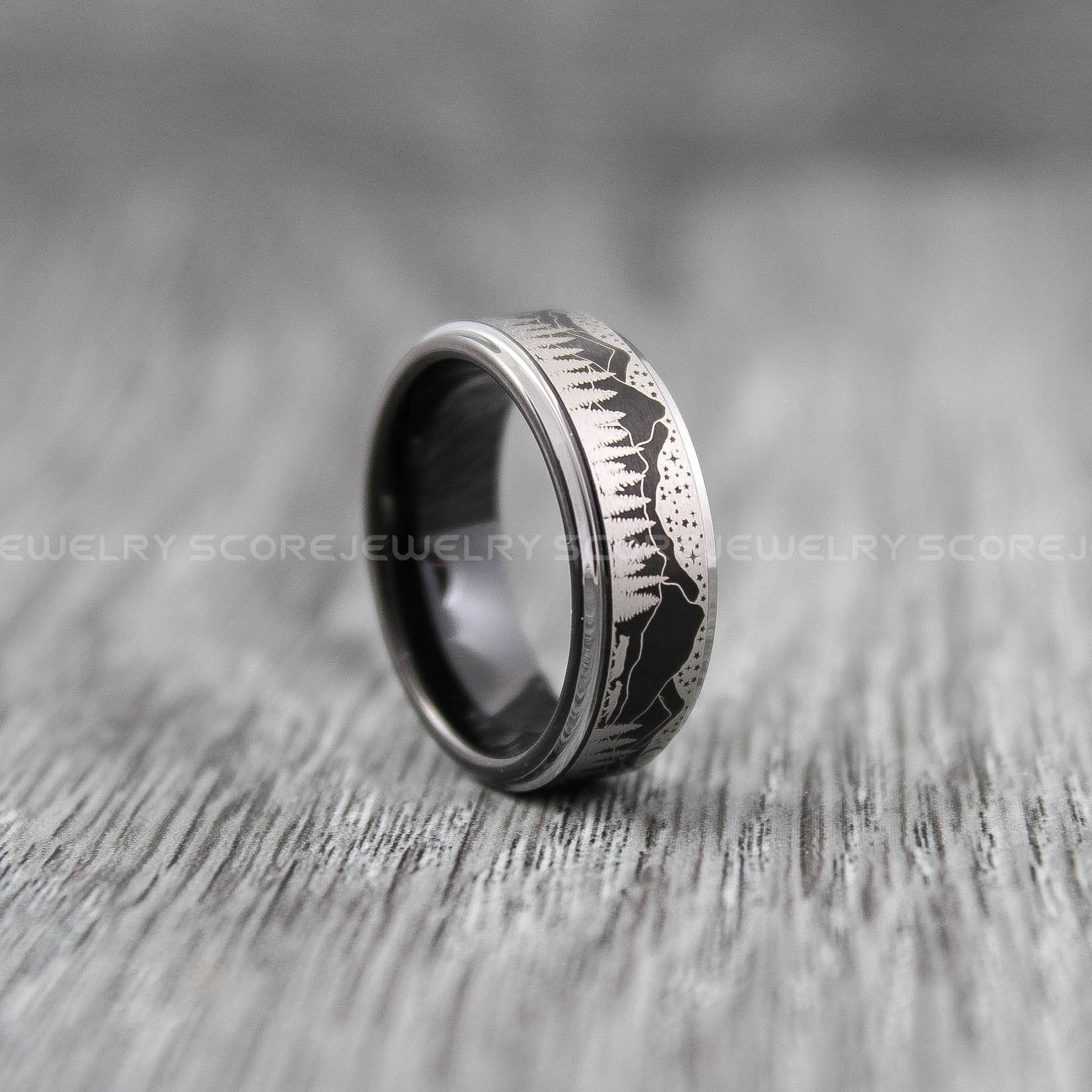 Forest Rings Mountain Range Rings Boreal Forest Rings 2 - Etsy