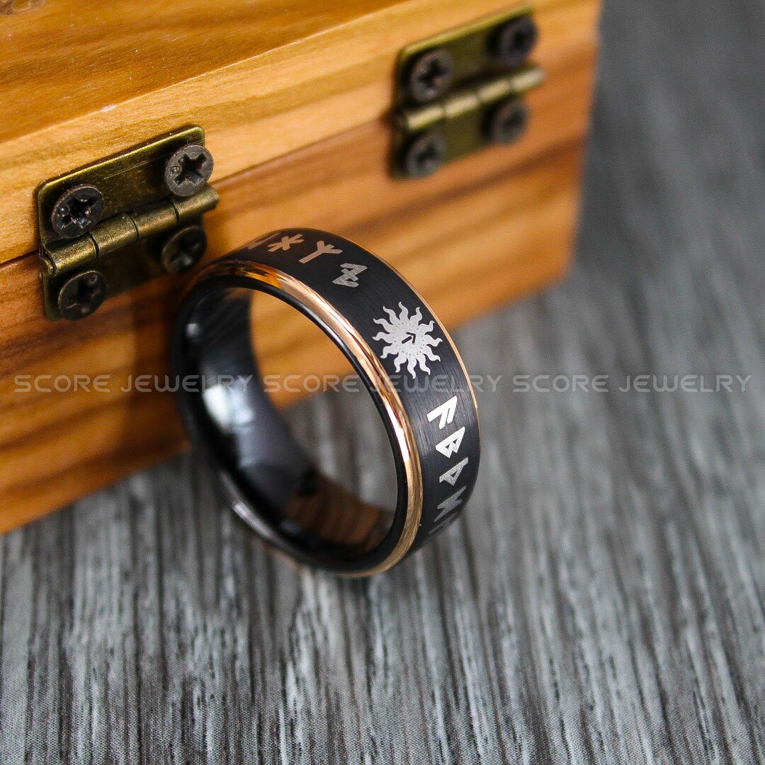 Vikings Ring, Runes Ring, Vikings Jewelry, Viking Runes Ring, Norseman ...