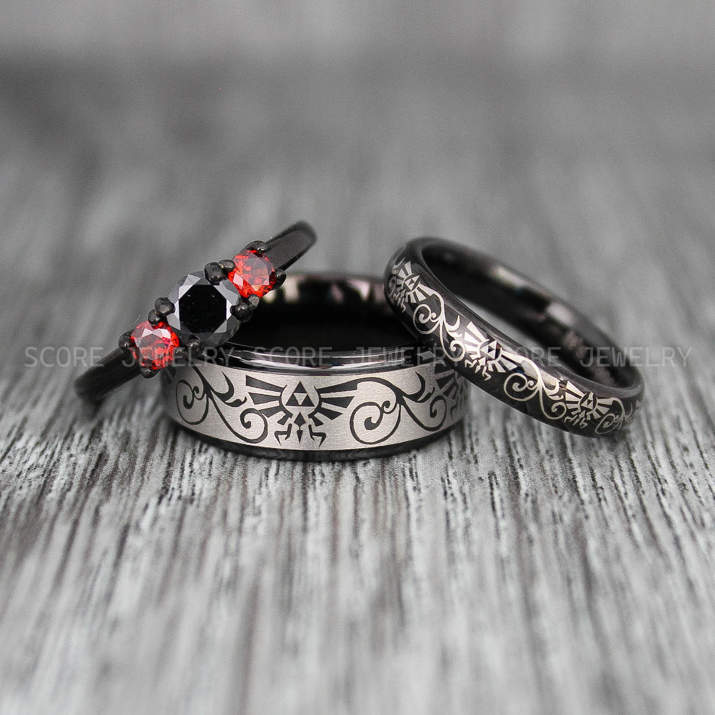 Gamer Wedding Rings