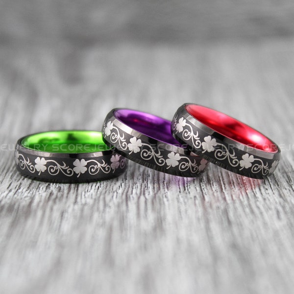 Shamrock Ring - Etsy