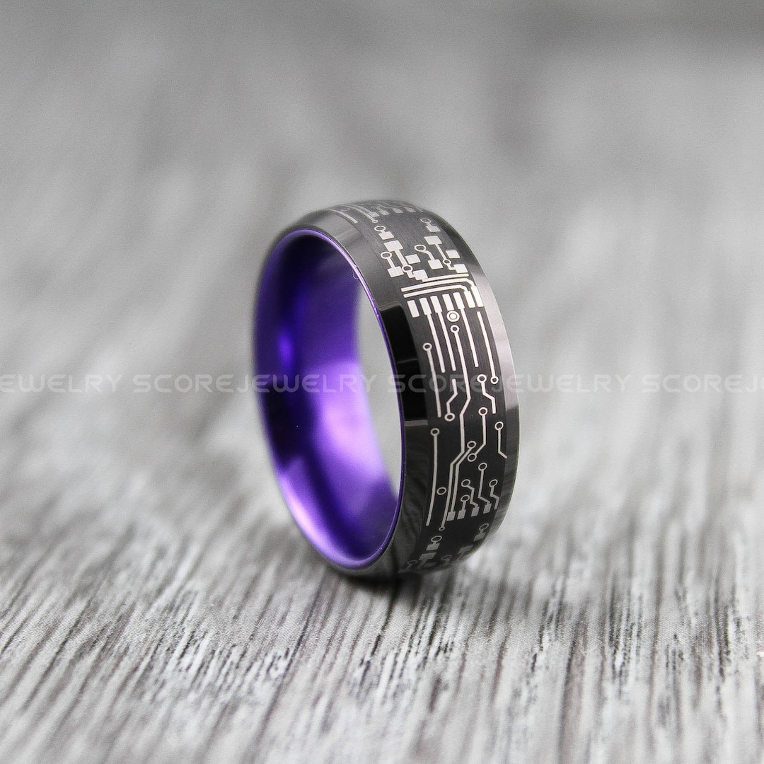 Circuit Board Ring, Engineer Ring, Science Ring, Physics Ring, Teacher ...