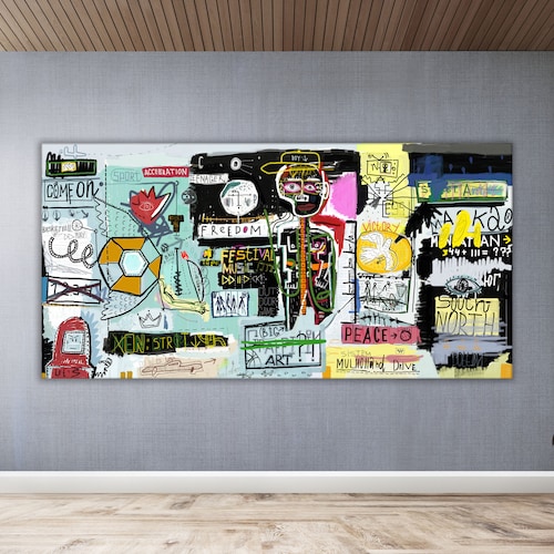 Cartoon Graffiti Canvas Street Art Urban & Contemporary Pop - Etsy