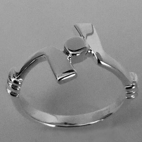 Ice Hockey Ring Sterling Silver With Hockey Puck - Etsy