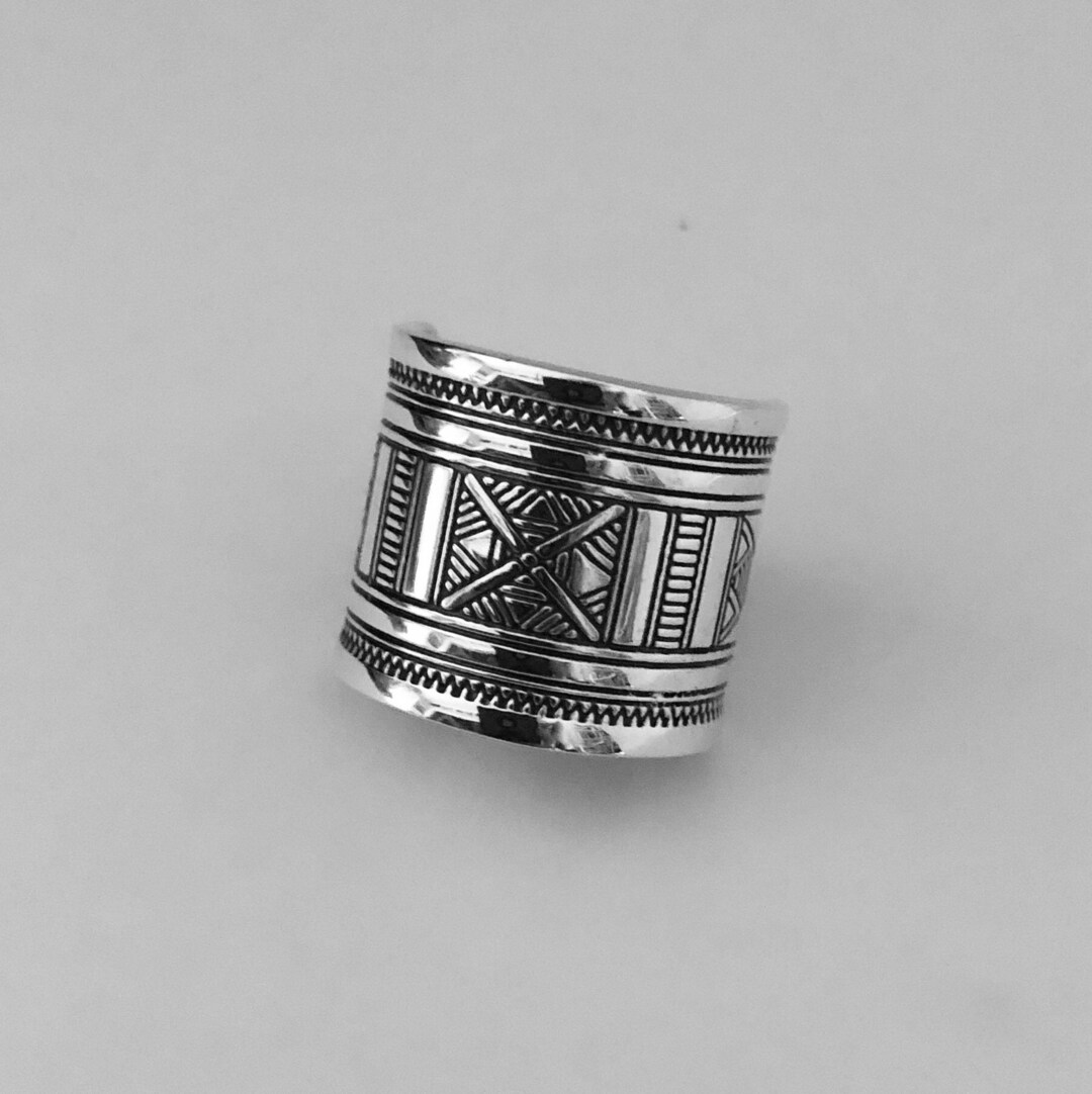 Sterling Silver Cigar Ring Ring Style R-1 - Etsy