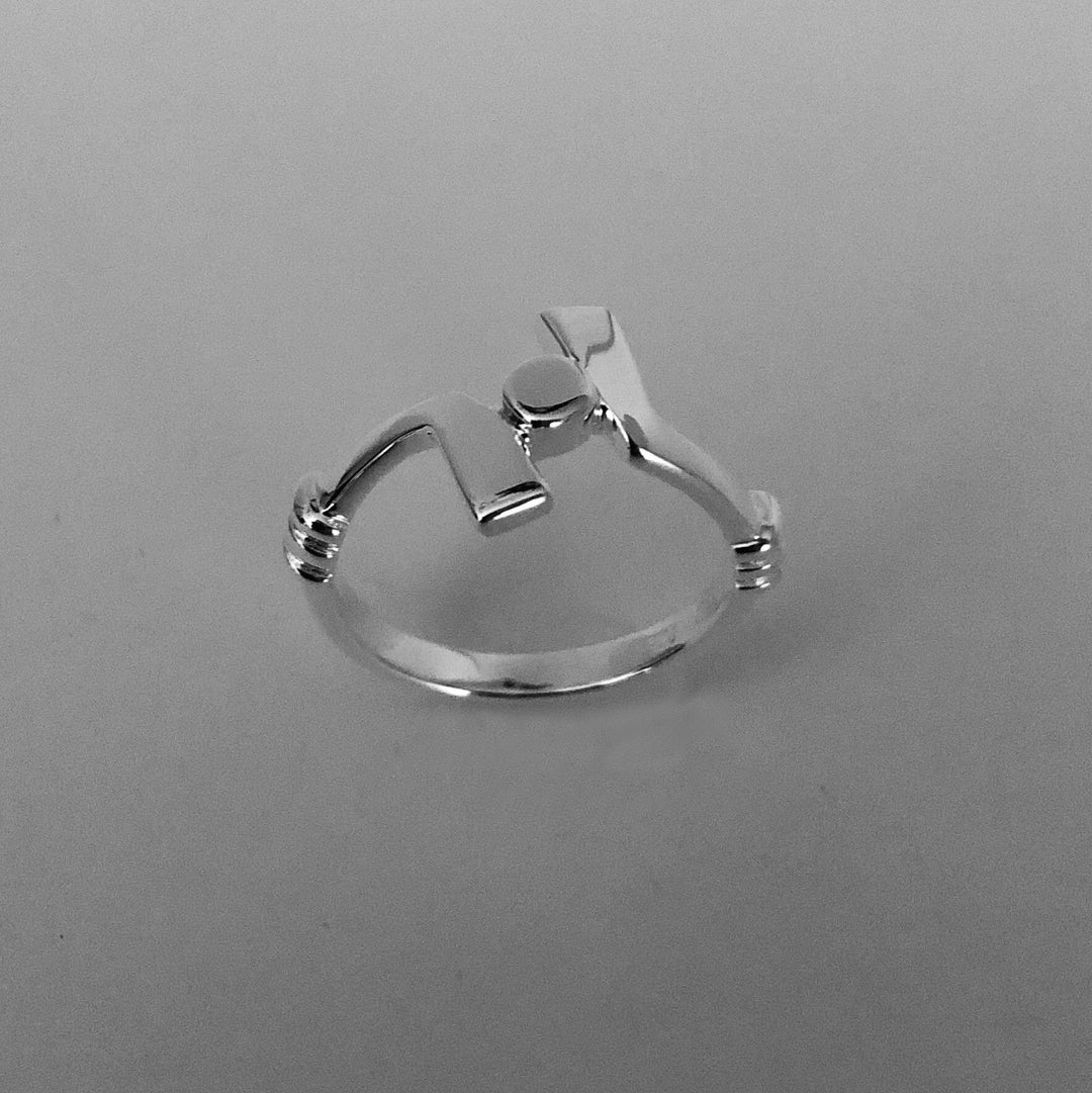 Ice Hockey Ring Sterling Silver With Hockey Puck - Etsy