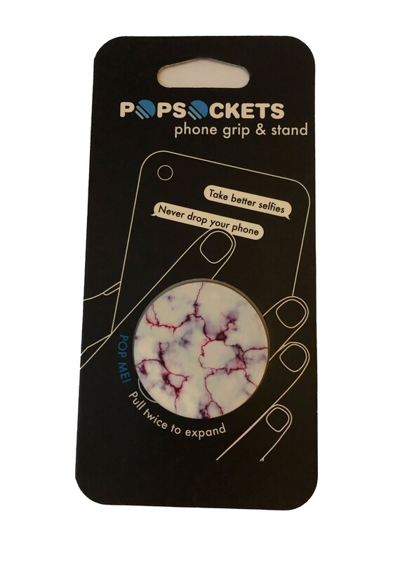 Pop Sockets Blood Marble | Etsy