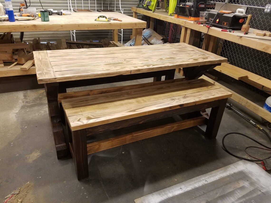 Rustic Patio Table, Rustic Dining Table, Rustic Table, Outdoor ...