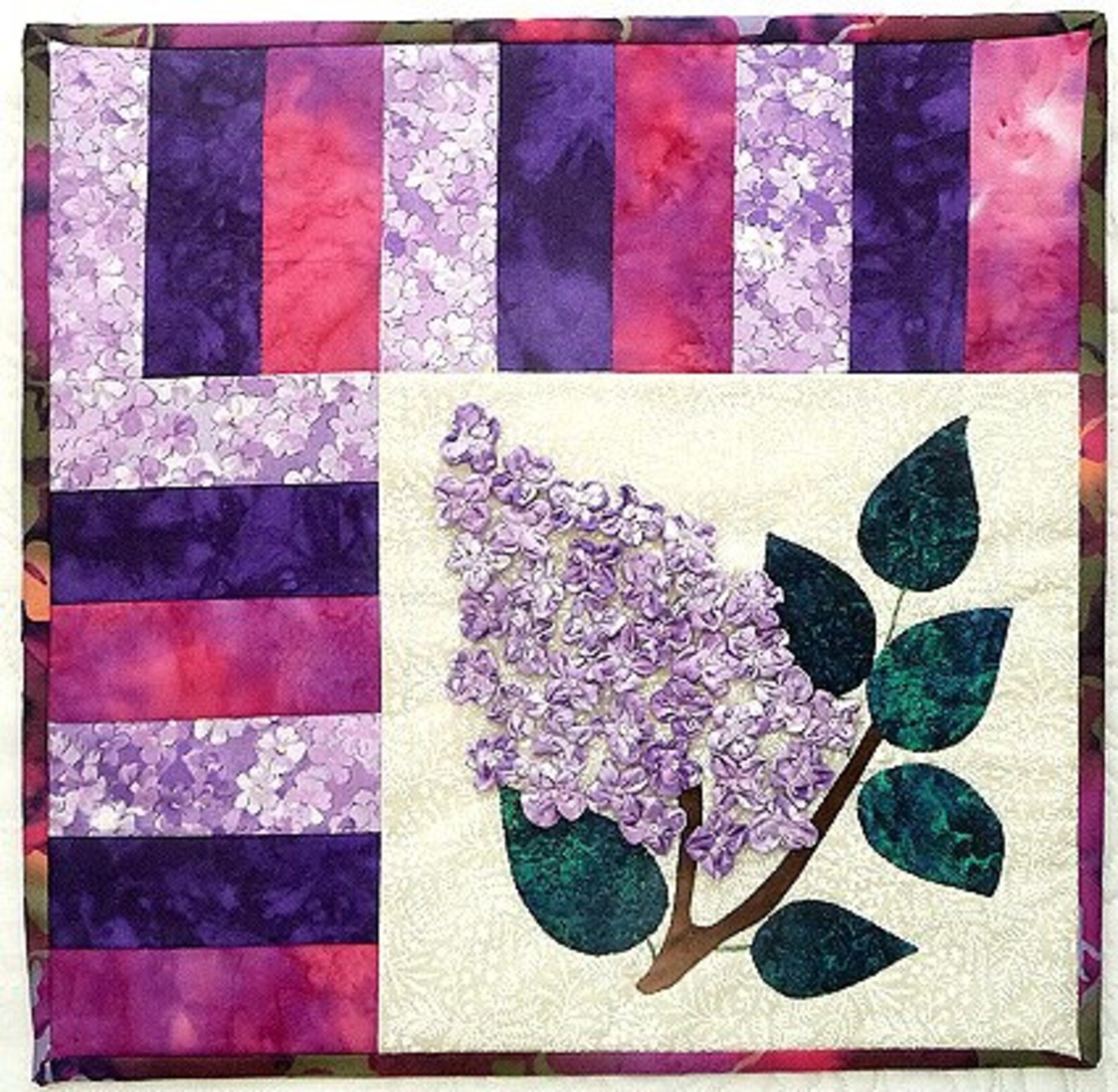 Lilac Day and Night Including Tutorial for 3D Flowers - Etsy