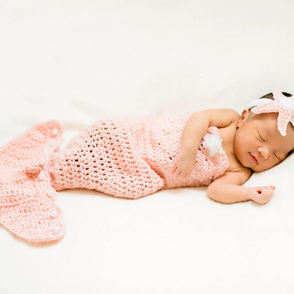 Newborn Mermaid Outfit - Etsy