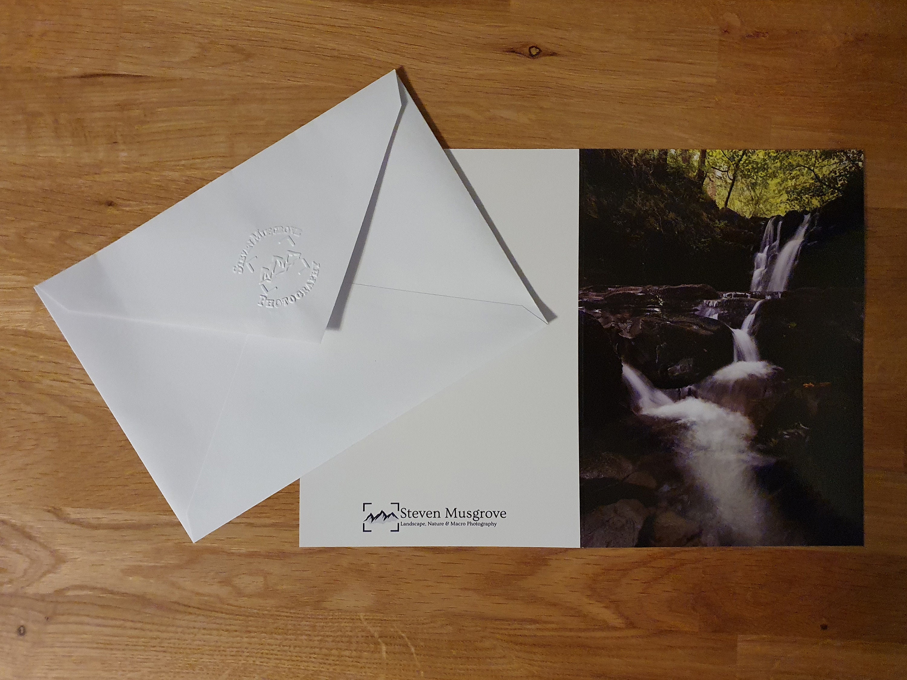 Ffrwdgrech Waterfall Greetings Card - Etsy