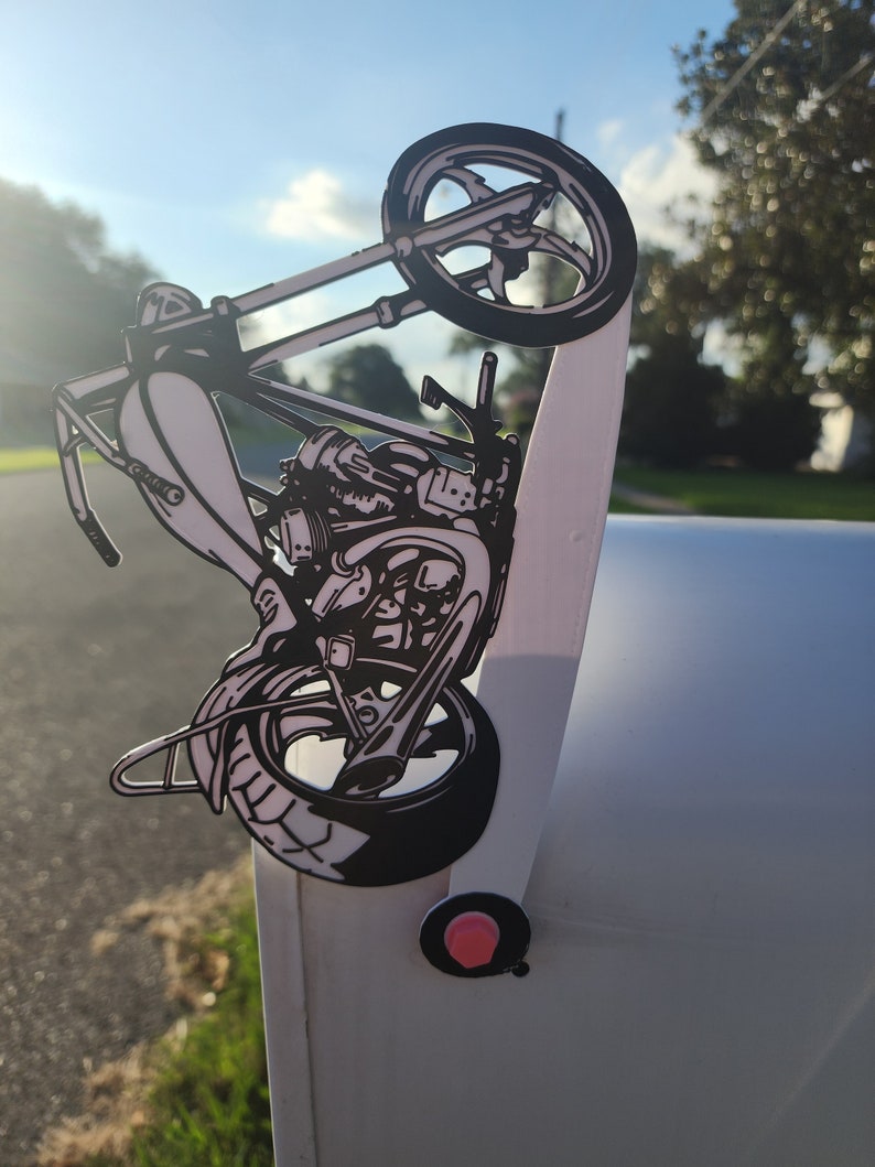 Motorcycle Mailbox Flag - Etsy Canada