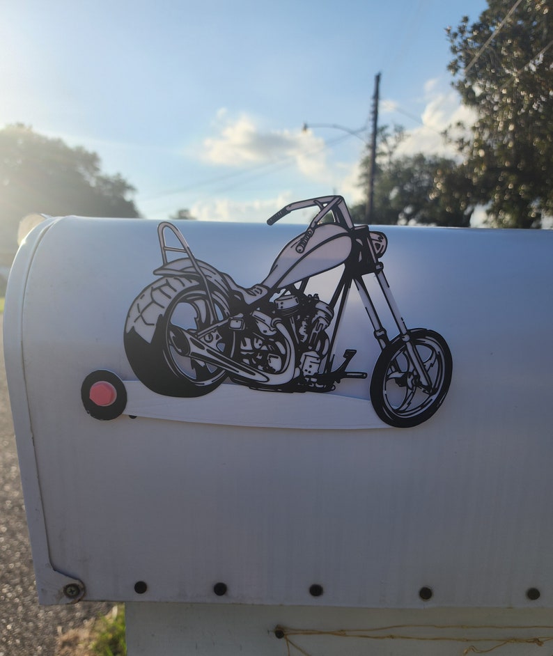 Motorcycle Mailbox Flag - Etsy