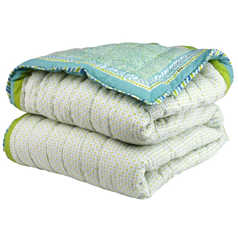 Aqua Quilt - Etsy