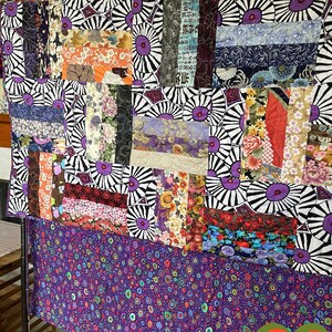 Asian Themed & Kaffe Fassett Quilt-comfort Quilt-throw Quilt-twin Bed ...