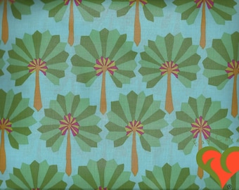 Early Kaffe Fassett Floating Flowers Blue Fabric GP56. Fat Quarter ...