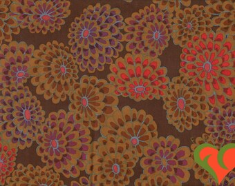 Kaffe Fassett Zinnia Blue Fabric GP31 Fat Quarter. Retired. Rare. VHTF ...