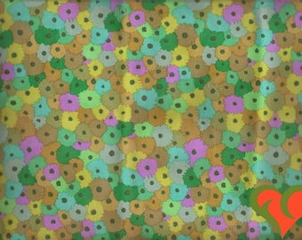 Early Kaffe Fassett Floating Flowers Blue Fabric GP56. Fat Quarter ...