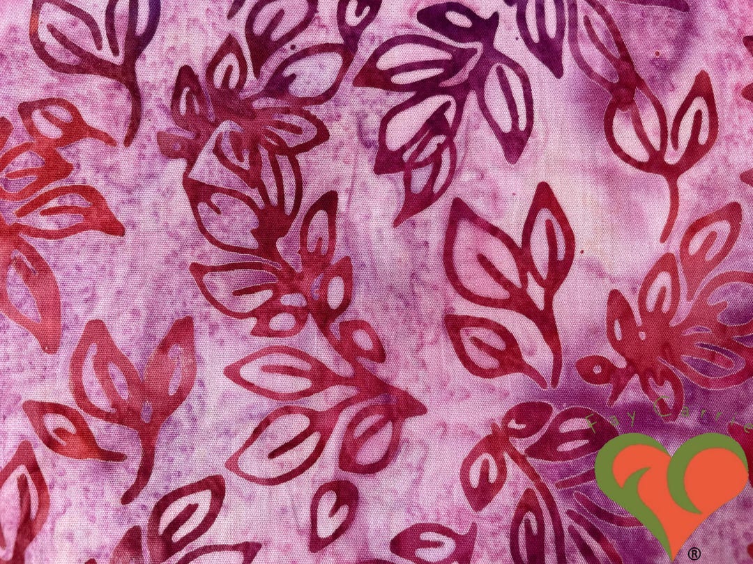 Beautiful Batik. Pink Petals. Fat Quarter or More. Rare. HTF. - Etsy