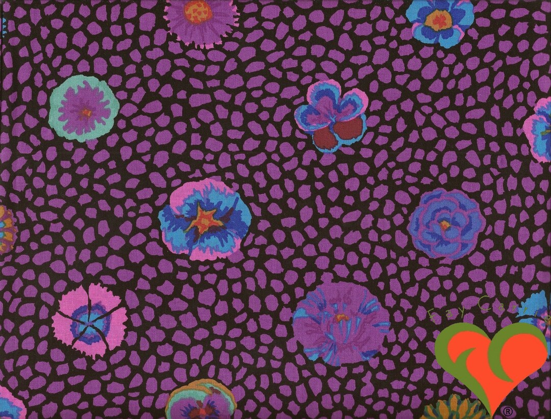 Kaffe Fassett Guinea Flower Fabric GP59. Half Yard. - Etsy