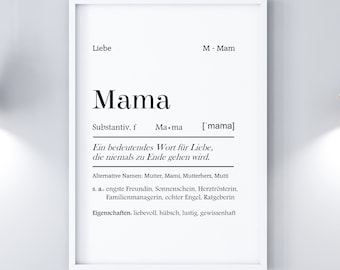 Mama definition | Etsy