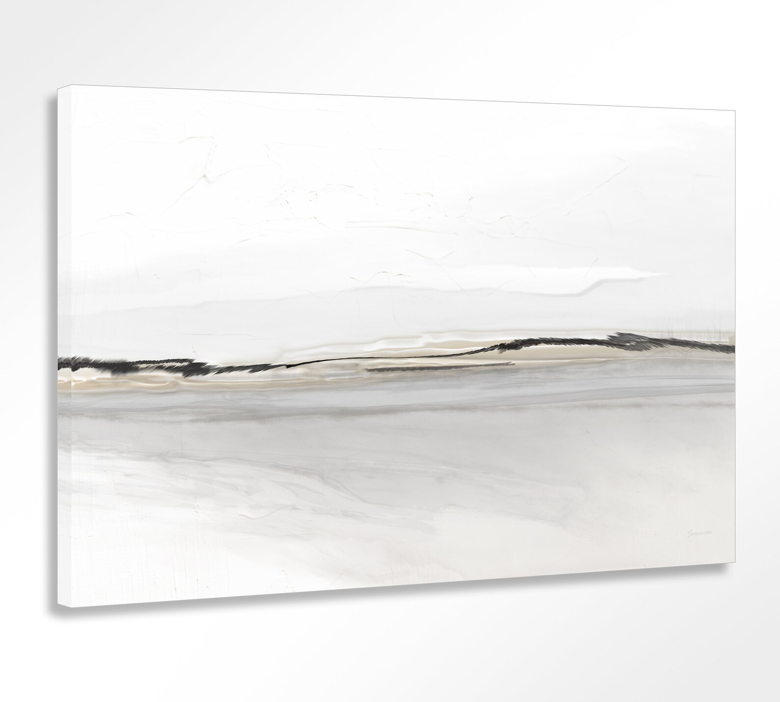 Large Canvas Wall Art-horizonal,textured Look,abstract Painting ...