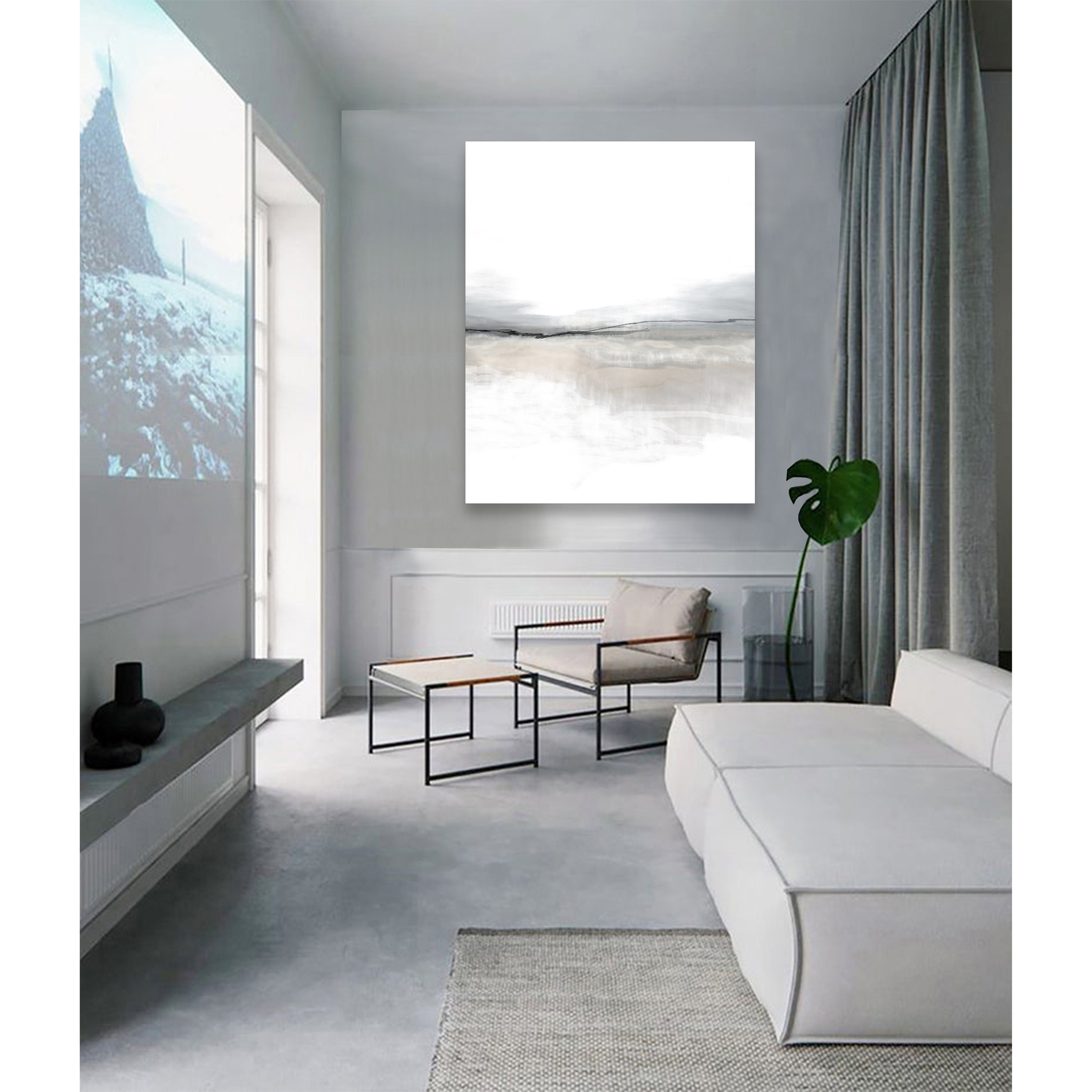 Earthy Abstract Wall Art-large - Etsy Canada