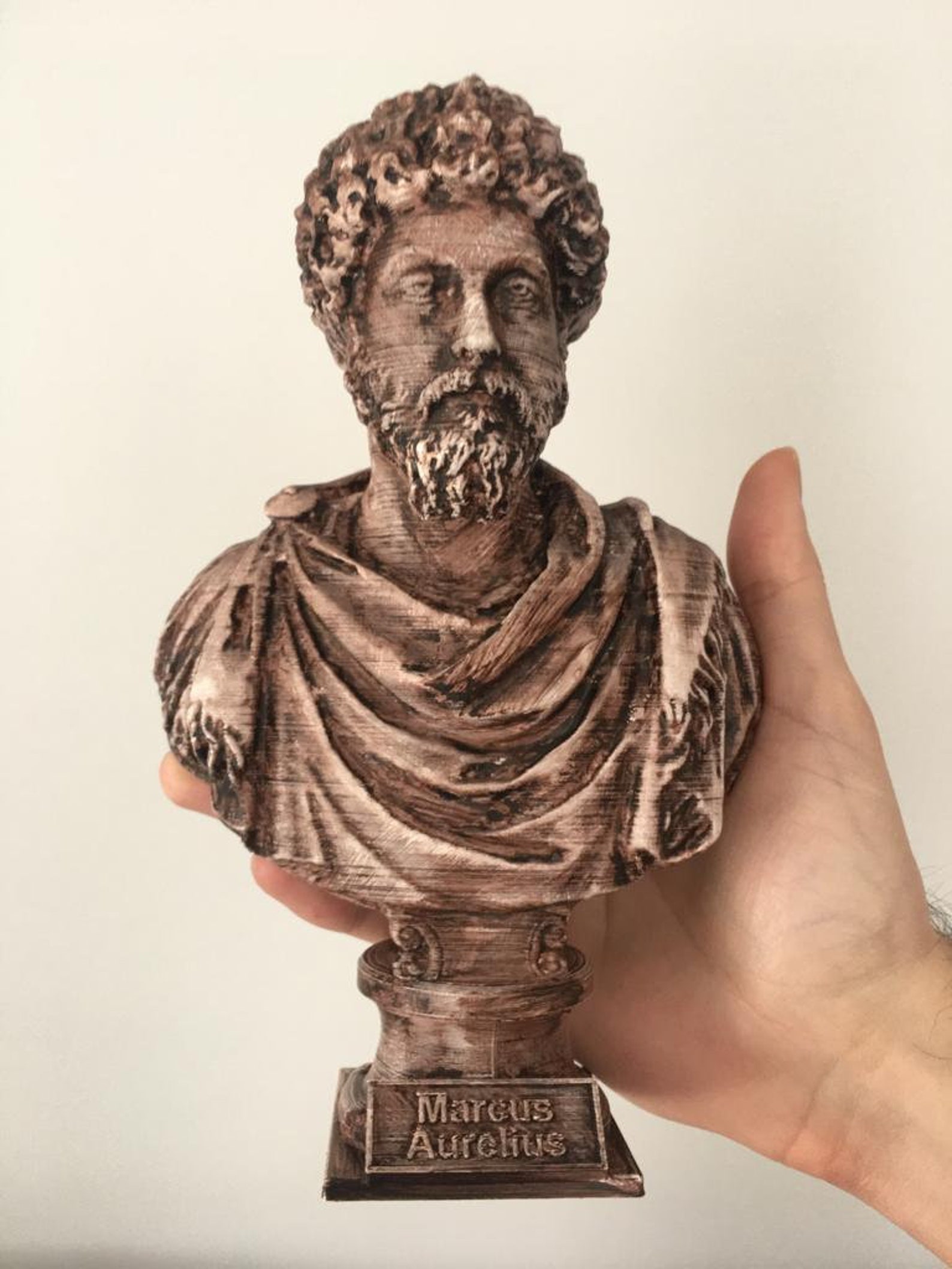 MARCUS AURELIUS Statue / Roman Emperor Bust // 81012 Inches - Etsy
