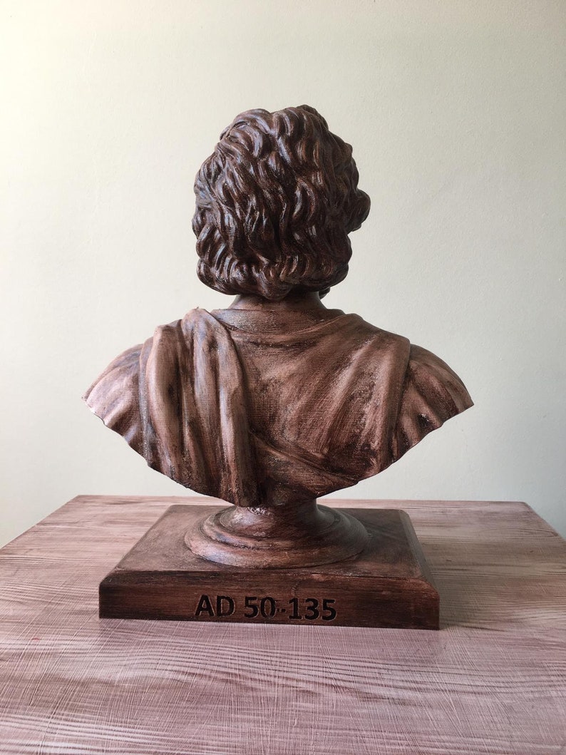 Epictetus Statue / 12 Inches Tall / 3D Printed Statue - Etsy