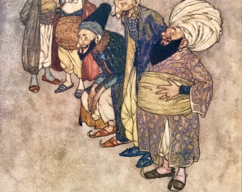 Arabian nights print | Etsy