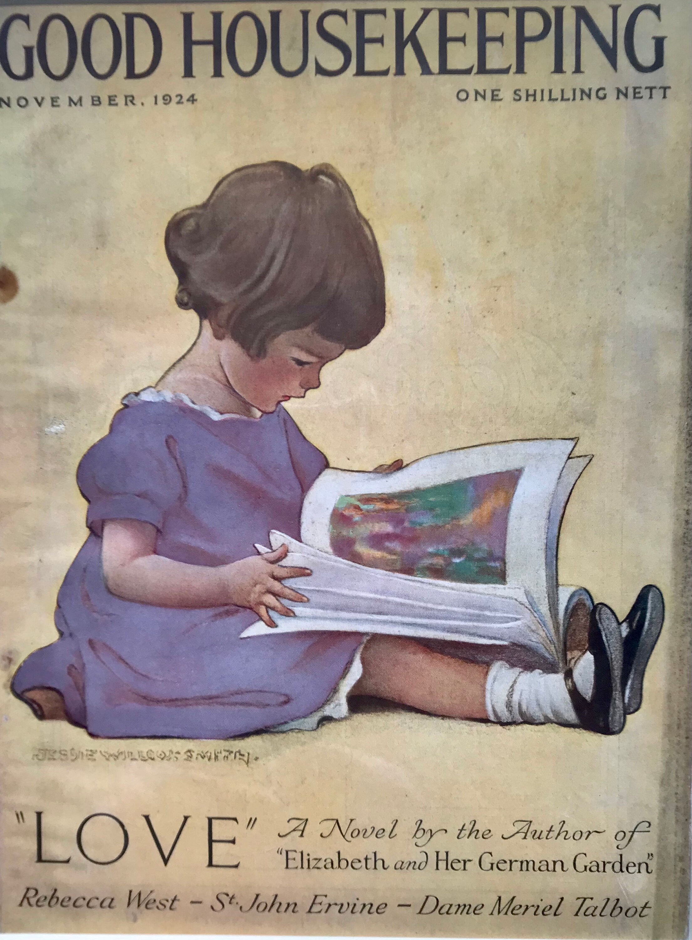 Genuine Antique Magazine Cover Good Housekeeping 1920s - Etsy