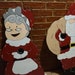 Santa, Mrs. Claus, Workshop, and Elves Yard Art - Etsy