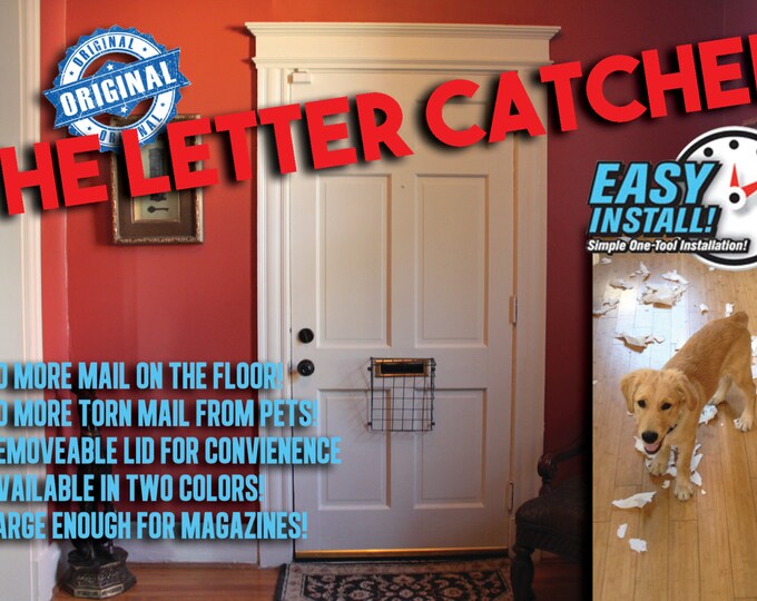 THE LETTER CATCHER Post/door/letter/mail/box/guard Letterbox Cage - Etsy