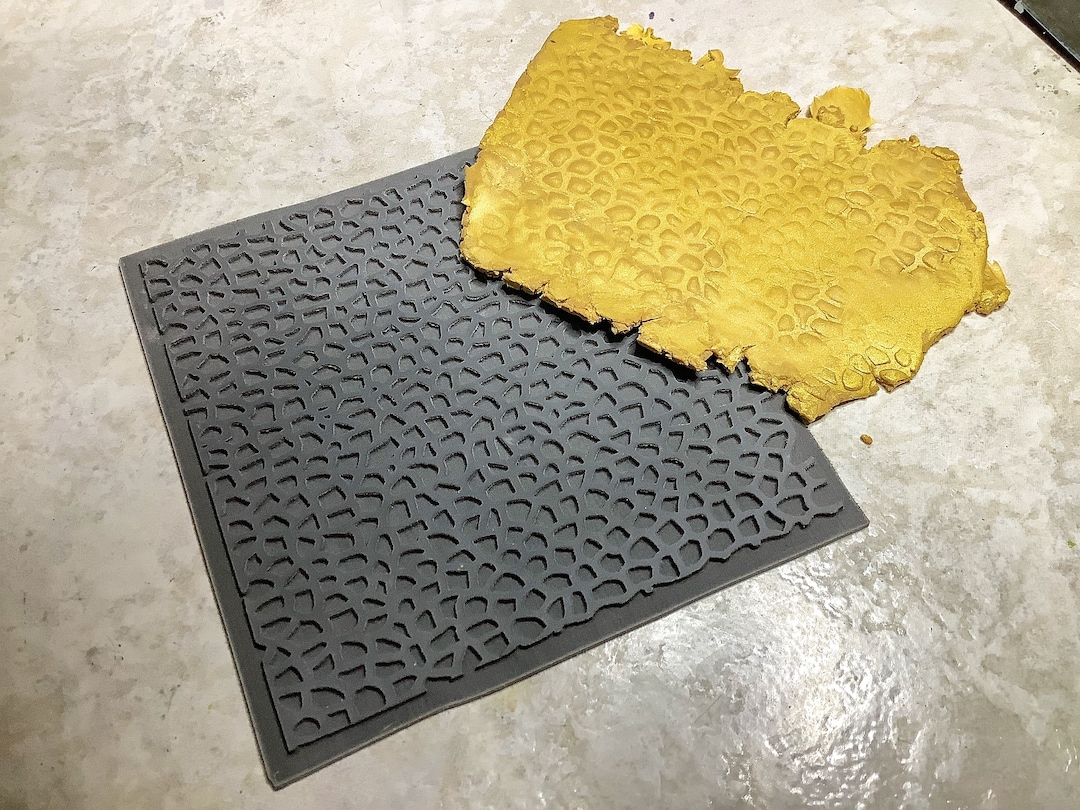 Panther Texture Plate for Polymer Clay Jewelry Makingmica Shift, Sutton ...