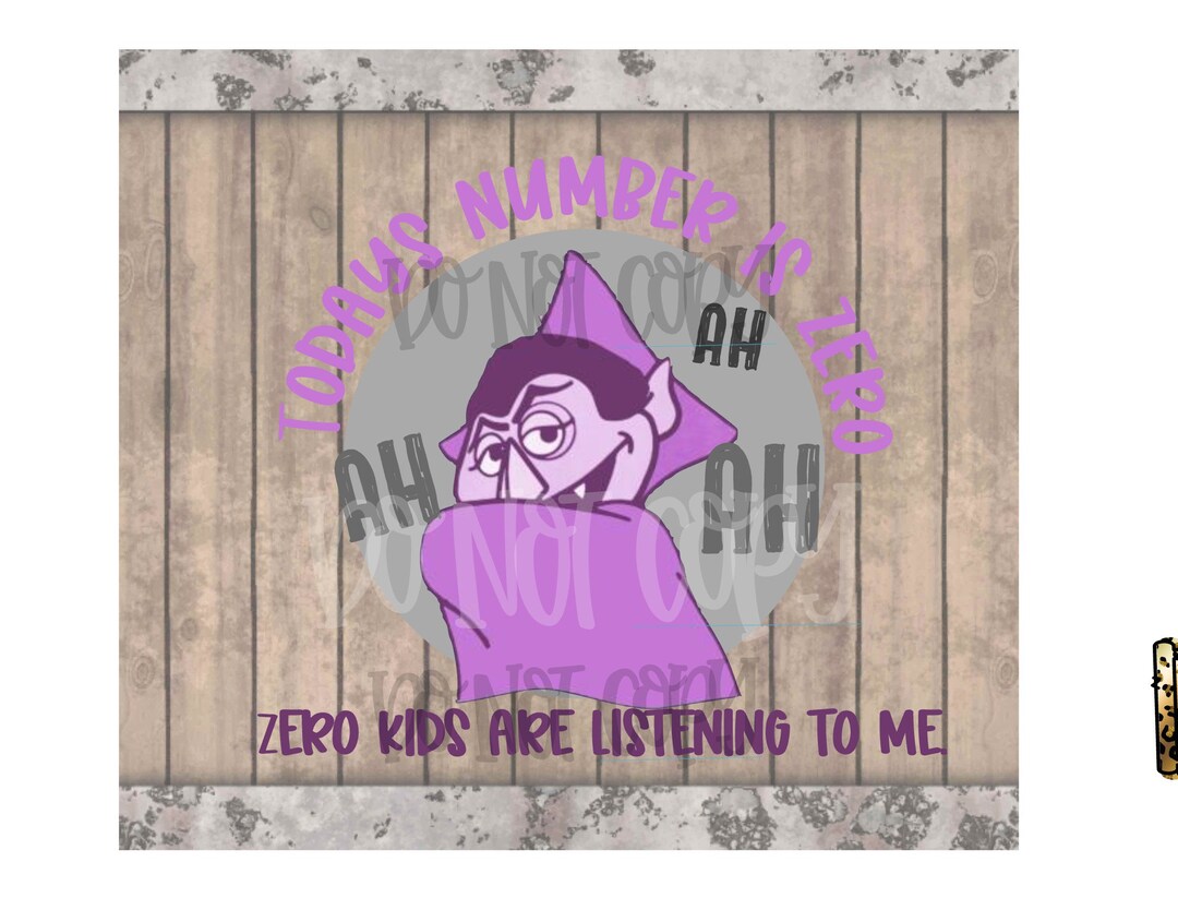 Zero Kids Are Listening to Me - Etsy