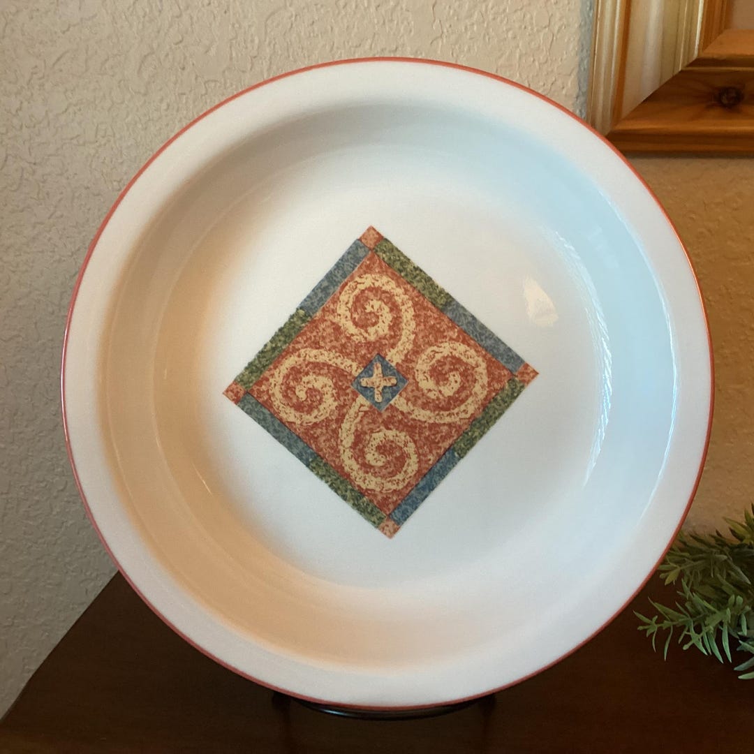 Corelle Sand Art 9 Inch Pie Plate/baking Dish, Vintage - Etsy