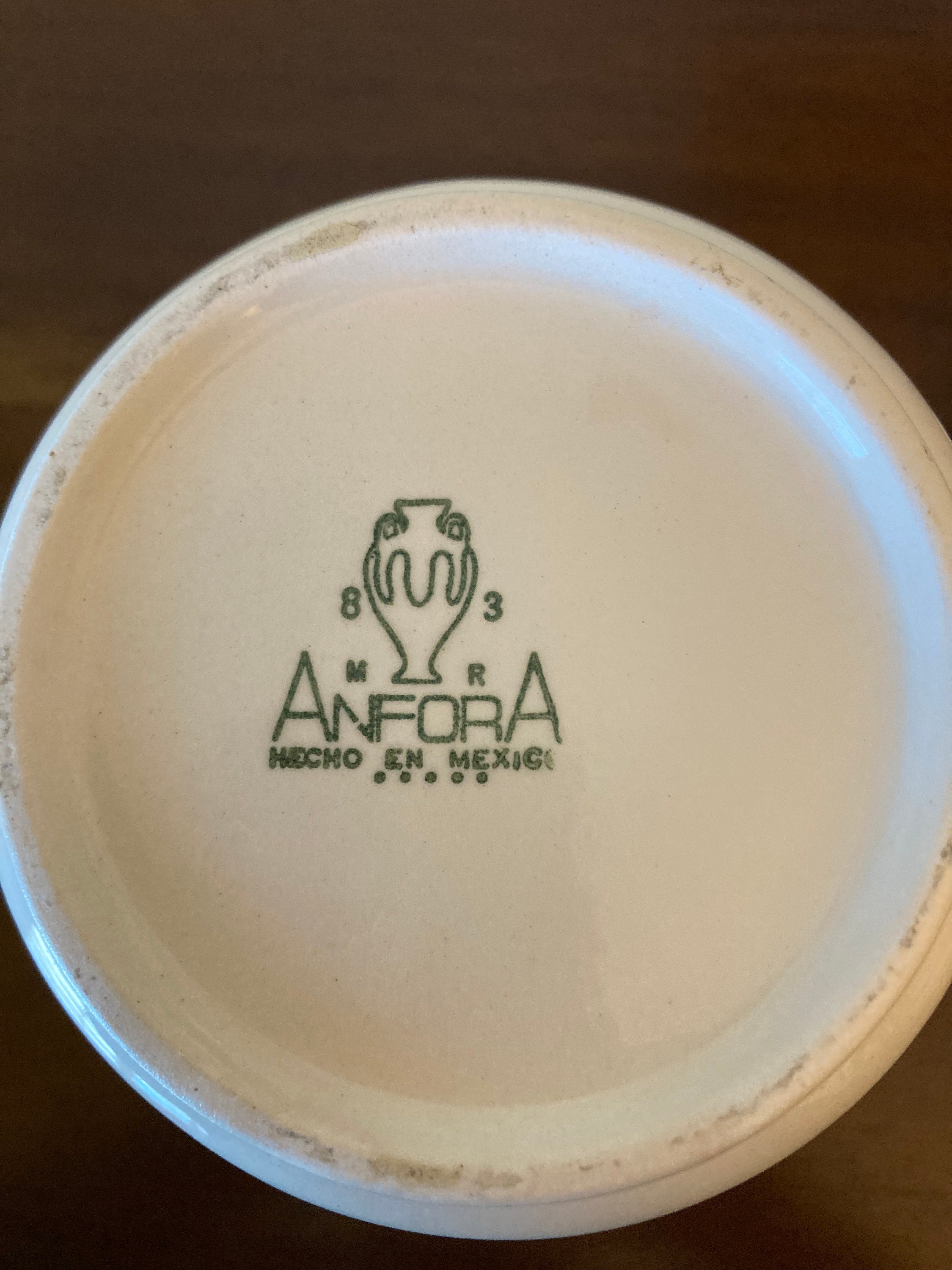 Vintage Anfora Pottery Mexico Puebla Brown Coffee/tea Pot With Lid - Etsy