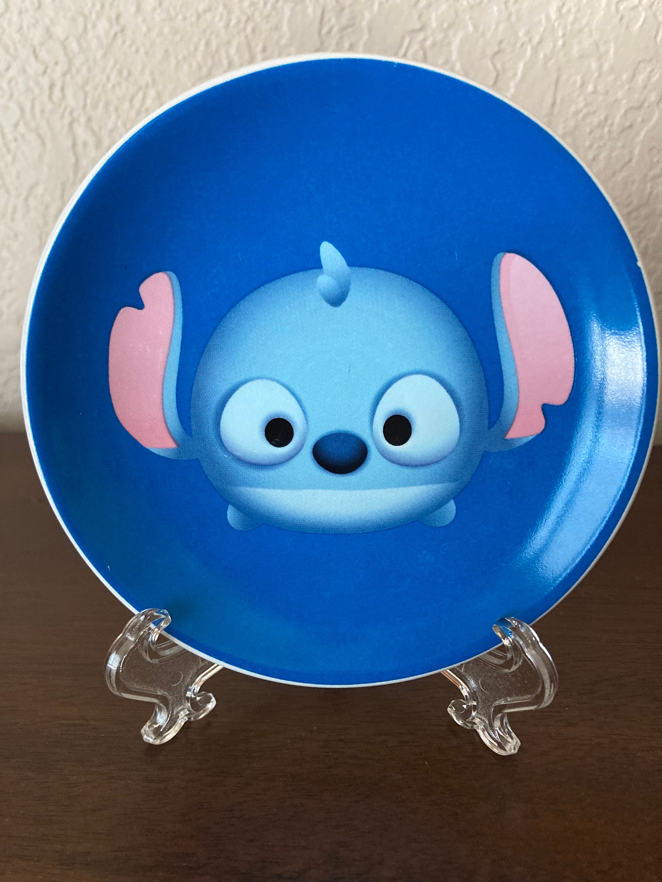 Disney Tsum Tsum Minnie Mouse and Stitch Collectors Plates - Etsy